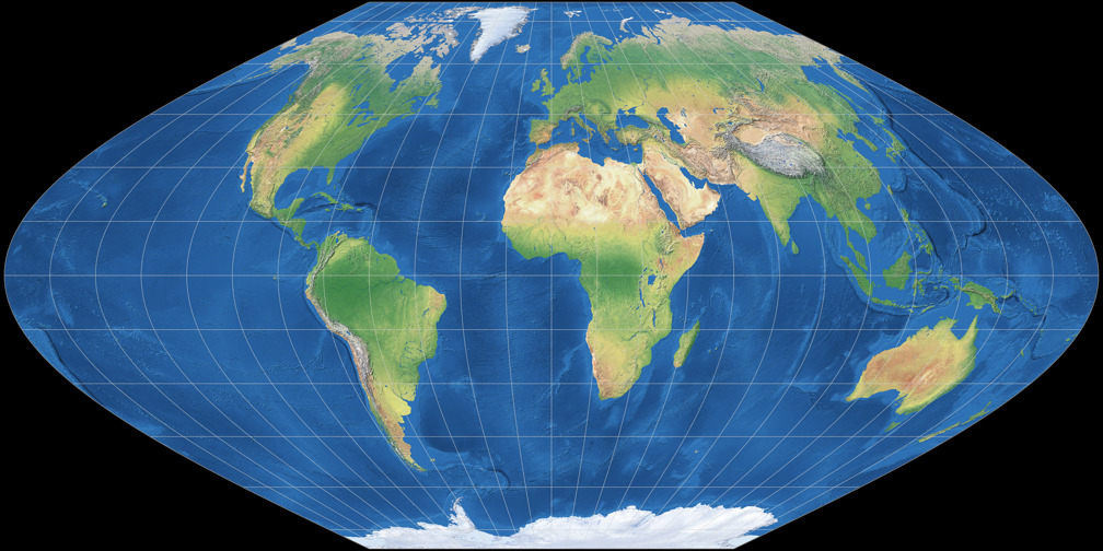 McBryde-Thomas Flat-Polar Sinusoidal: Compare Map Projections